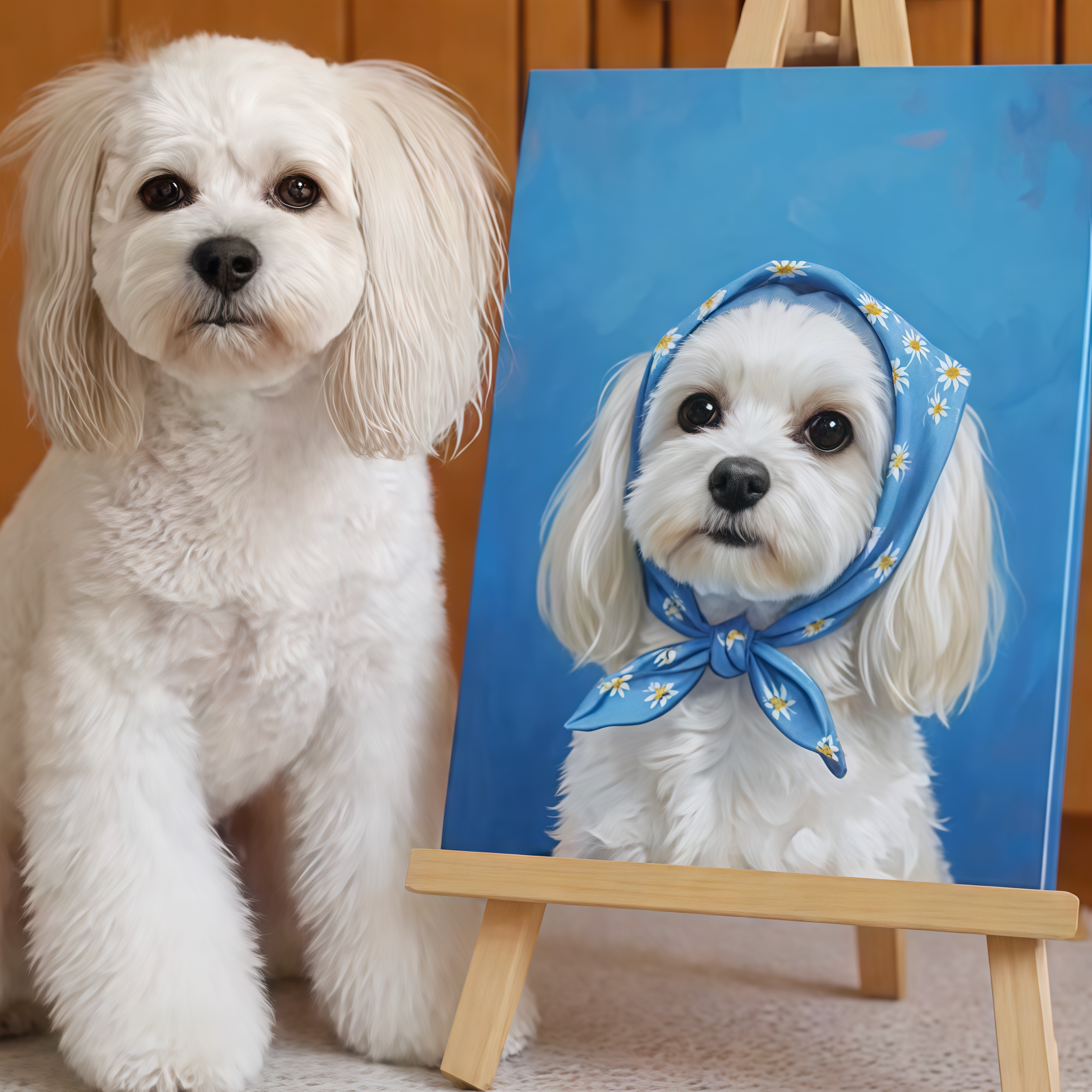 Artzuzu Custom Portrait For Pets - The Babushka